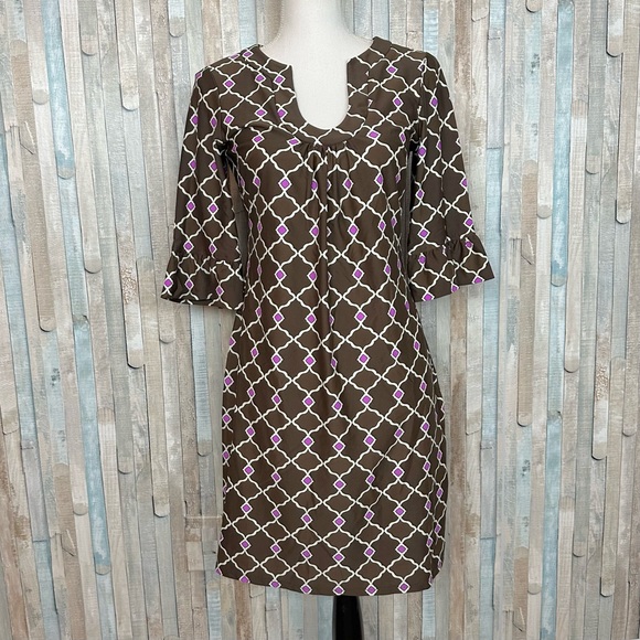 Jude Connally | Dresses | Jude Connally S Trellis Print Nancy Stretch ...